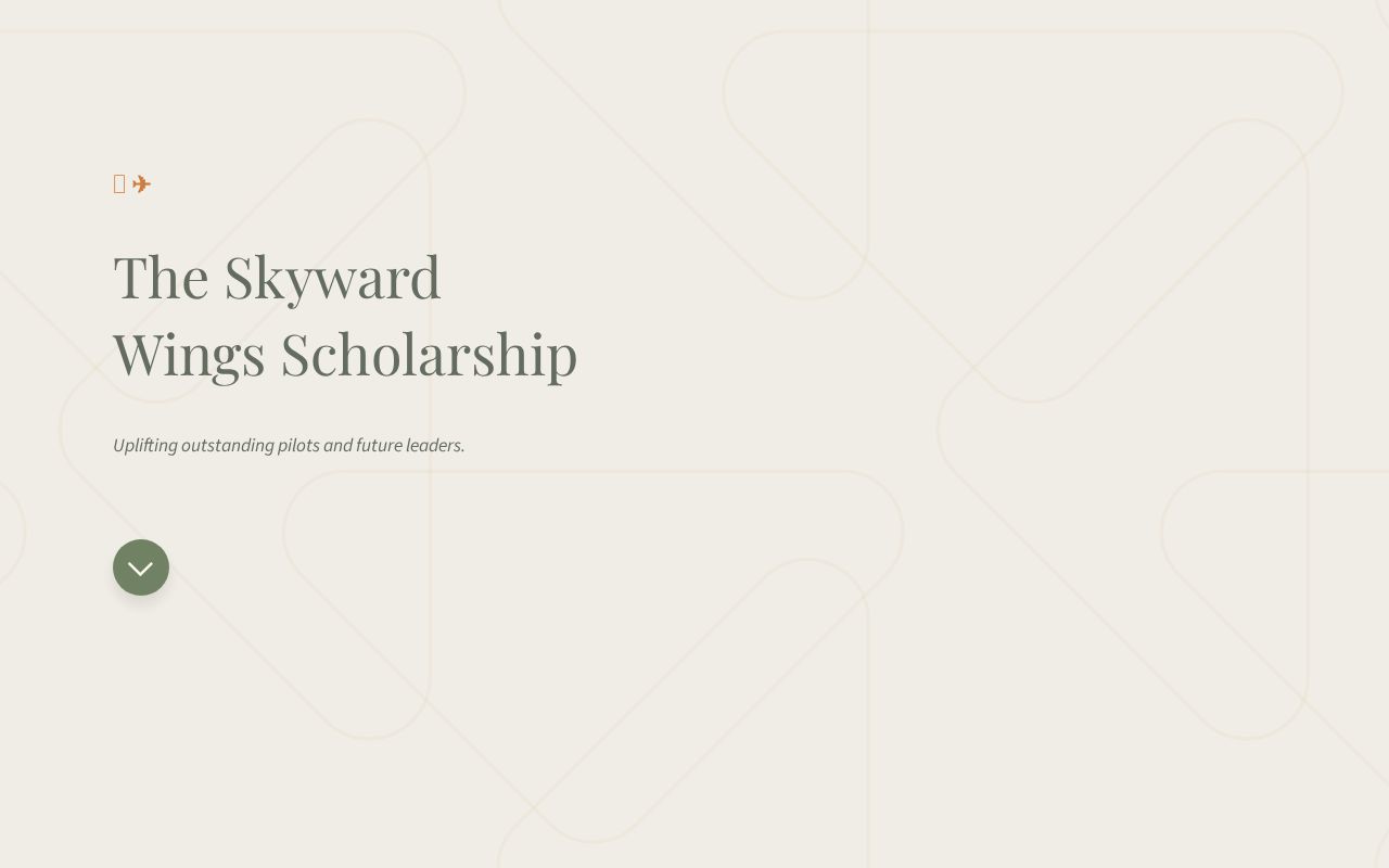 The Skyward Wings Scholarship